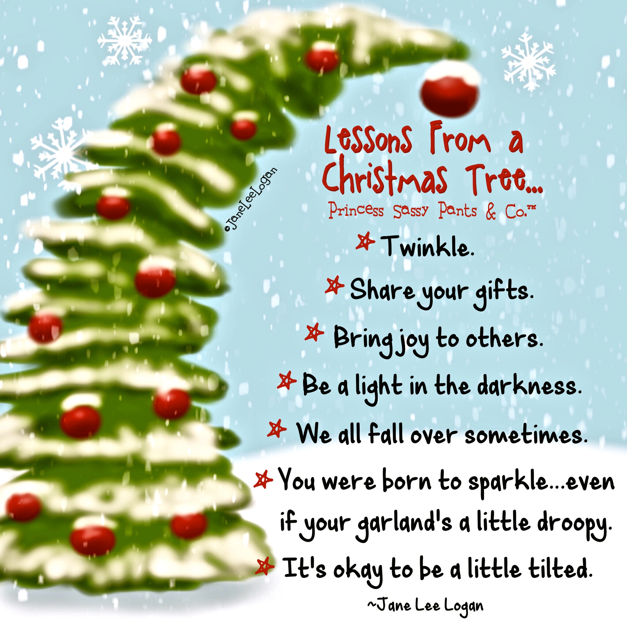 Lessons from a Christmas Tree | Joanne Guidoccio