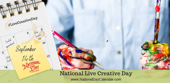 Happy National Live Creative Day! | Joanne Guidoccio